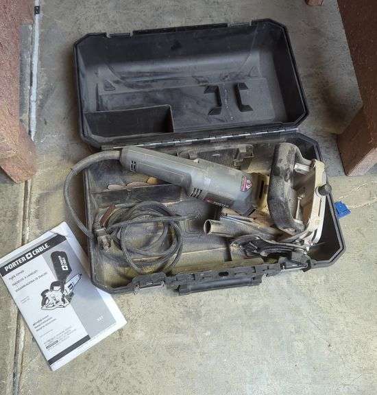 Porter Cable Plate Joiner, Model 557, Including Instructions, In Hard ...