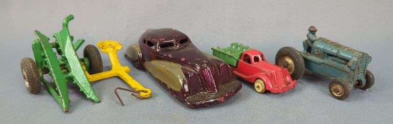 Cast Iron Toys, Including Arcade Tractor, No 2660 L, 3" Long, Hubley ...