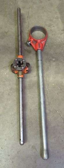 Toledo No 30 3 Way Pipe Threader, 30" And Threader Handle, 29" - Mayo ...