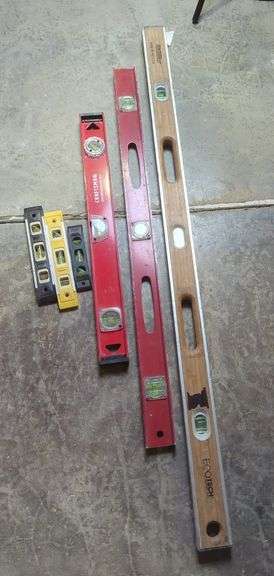 Craftsman 24" I Beam Level, Sands Craft 36" Aluminum Level, EcoTech ...