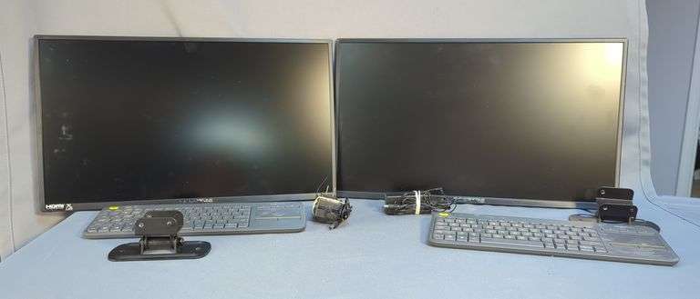Sceptre Monitors with Logitech Keyboards and Accessories - Mayo Auction ...
