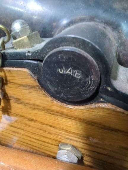 Fireable Black Powder Scale Model Of Parrott Rifle Cannon, Marked 'JAB ...
