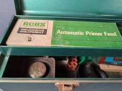 Reloading Supplies, Includes RCBS Automatic Primer Feed, Ohaus 505 ...