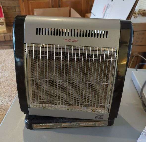 Feature Comforts Personal Reflective Heater, Model MS-12, 15" x 12.5" x ...