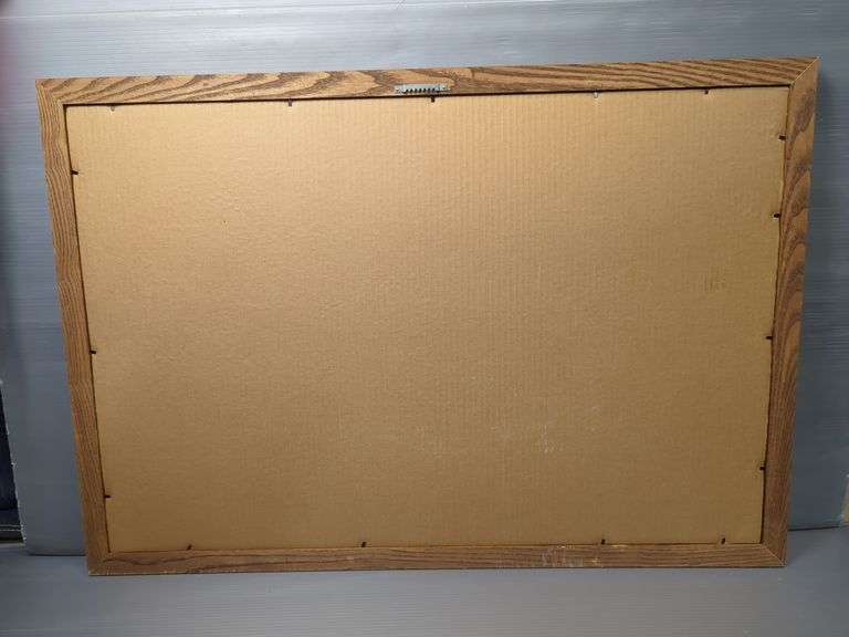 Alison Dearborn Rieder (American 1965- ) 'Horsedance' Print Of Acrylic ...