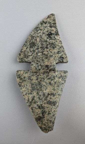 Polished Native American Indian Bannerstone, 7" x 3" - Mayo Auction ...