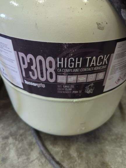 TensorGrip High Tack Contact Adhesive, Qty 2 Tanks, Partially Full ...