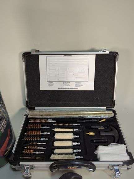 Gun Cleaning Supplies, Includes Remington Roll Up Cleaning Kit, Various ...