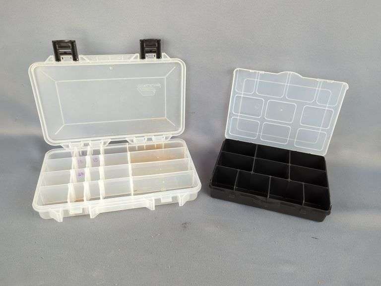 Compartment Storage Boxes - Mayo Auction & Realty