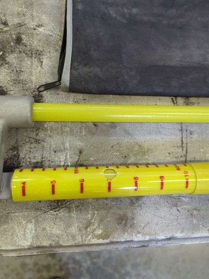 QuickClick Height Stick and Levels - Mayo Auction & Realty