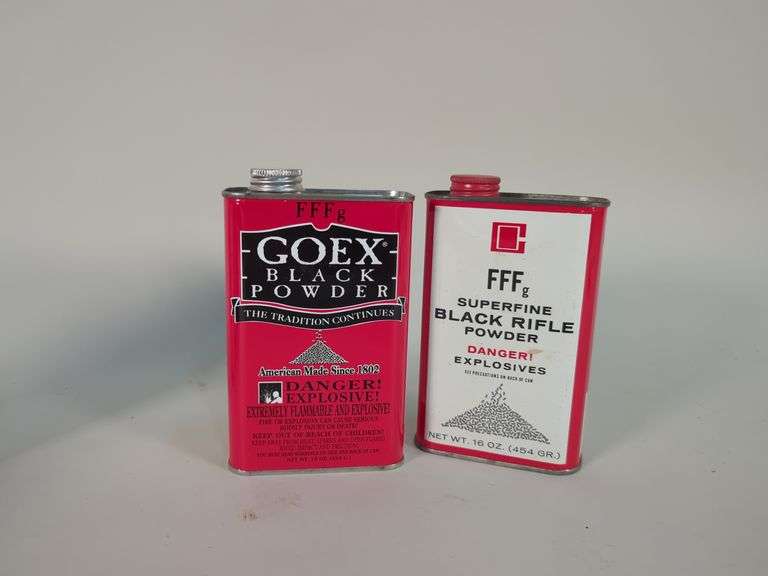 Goex FFg Black Powder And Hodgdon And Goex FFFg Black Powder, Total Qty ...