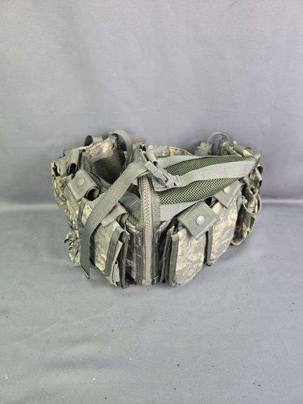 Military Camo Fighting Load Carrier Set - Mayo Auction & Realty