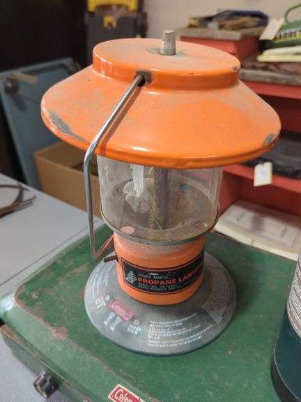 Coleman Propane Camp Stove, LP Lantern, And LP Torch - Mayo Auction ...