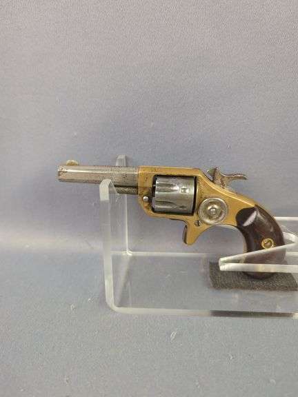 Colt 1870 New Model .22 Short 7-Shot Revolver SN# 10679, In Wood Case ...