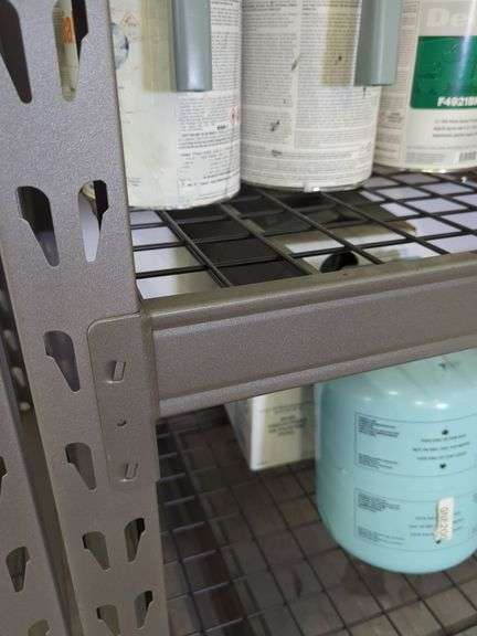 Masterforce Metal Storage Rack - 72" x 77" x 24" - Mayo Auction & Realty