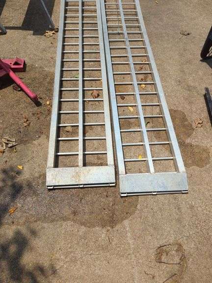 Aluminum Loading Ramps, Qty 2 - Mayo Auction & Realty