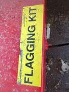 Railroad Flagger Kit with Flashlight and Flags - Mayo Auction & Realty