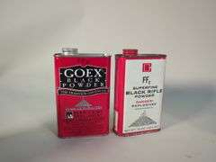 Goex FFg Black Powder And Hodgdon And Goex FFFg Black Powder, Total Qty ...
