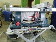 Bosch 10-Inch Worksite Table Saw, Model 4100-09, On Gravity-Rise ...