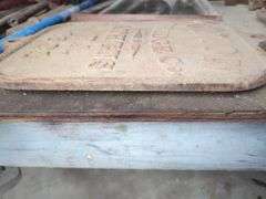 Union Bridge Co. Athens PA. 1891 Cast Iron Sign - Mayo Auction & Realty