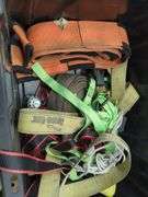 Load Straps in Storage Bin - Mayo Auction & Realty