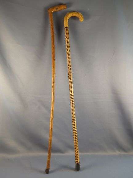 Collection of Walking Sticks - Mayo Auction & Realty