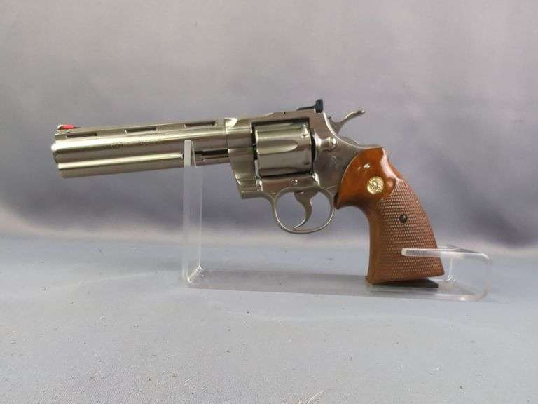 Colt Python 357 .357 Magnum 6-Shot Revolver SN# 19646E, In Soft Case ...