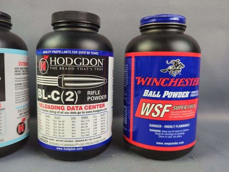 Hodgdon And Winchester Reloading Powder, Includes CFE Pistol, H322 ...