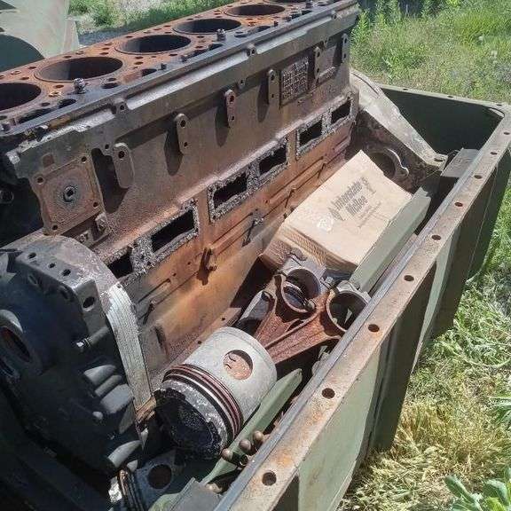 Military Engine Crate, 250 Cummings Inside Box -Inventory - Mayo ...