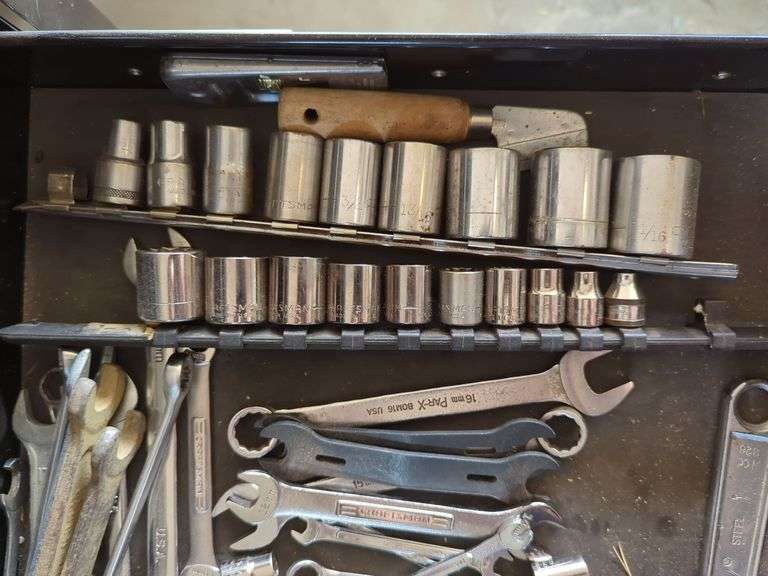 Socket and Wrench Assortment, Contents Of Drawer - Mayo Auction & Realty