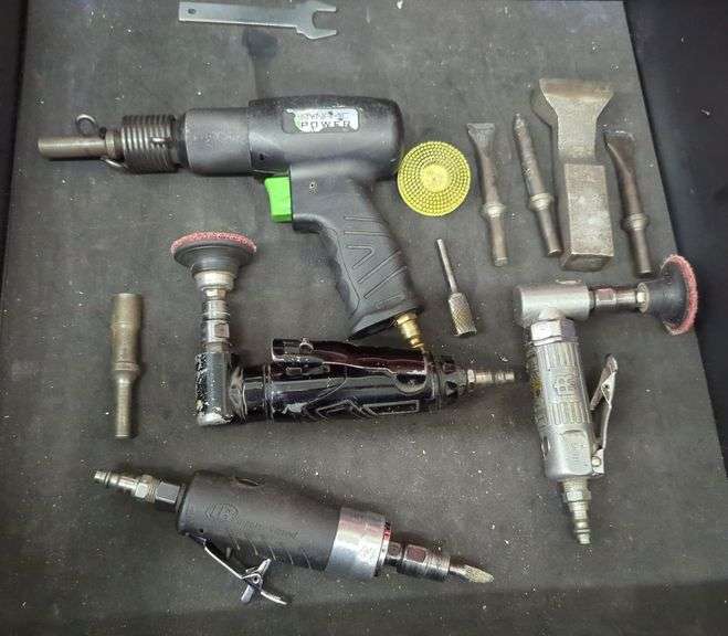 Pneumatic Air Tools Set - Mayo Auction & Realty