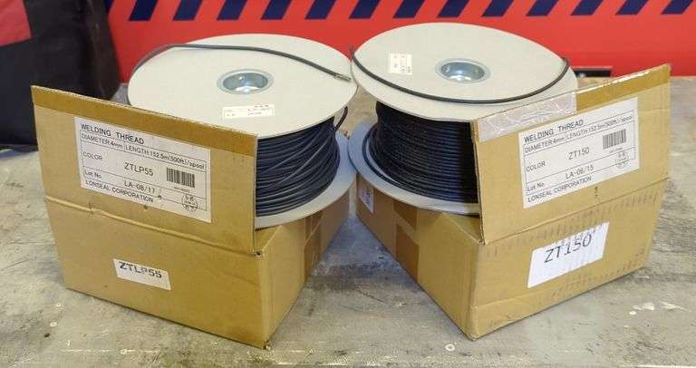 Lonseal Welding Thread, Models ZTLP55 & ZT150 - 4mm Diameter, 500 ...