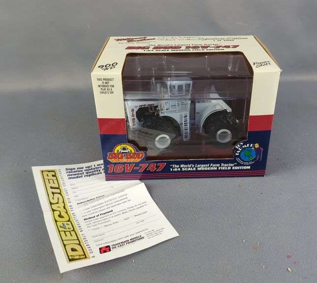 Ertl Toy Farmer Big Bud 16V-747 1:64 Scale Die Cast Replica - Williams ...
