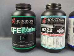 Hodgdon And Winchester Reloading Powder, Includes CFE Pistol, H322 ...