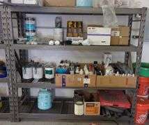 Masterforce Metal Storage Rack - 72" x 77" x 24" - Mayo Auction & Realty