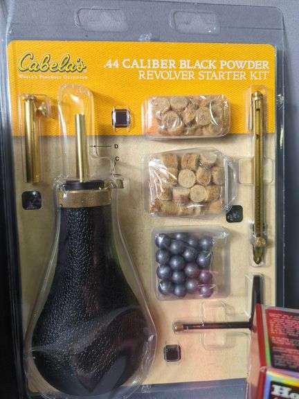 Black Powder Muzzleloader Supplies - Mayo Auction & Realty