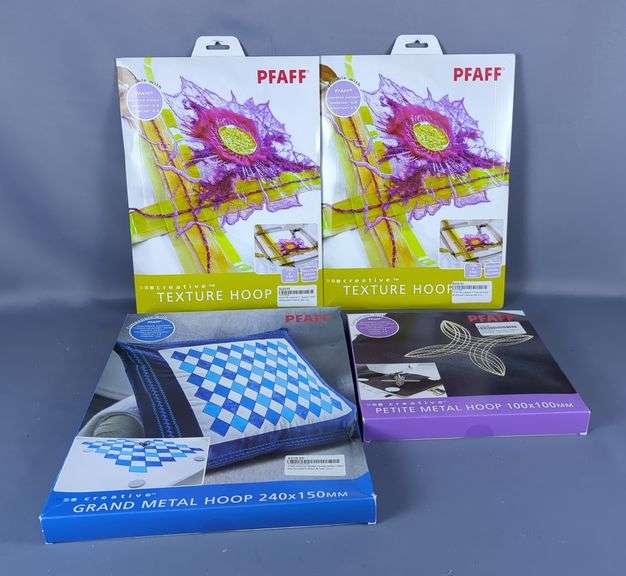 Pfaff Embroidery Hoops, Various Sizes - Mayo Auction & Realty