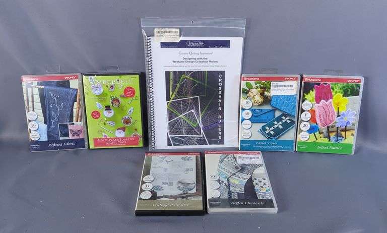 Husqvarna Viking Embroidery Design Software and Westalee Design ...