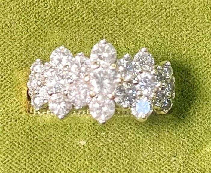3.0 ct tw diamond ring - Curran Miller Auction & Realty, Inc.