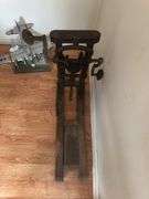 Antique hand crank boring machine - Curran Miller Auction & Realty, Inc.
