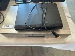 NAD Tuner, Amplifier, disc player, 2 bose speakers, dvd/vhs player, dvd ...