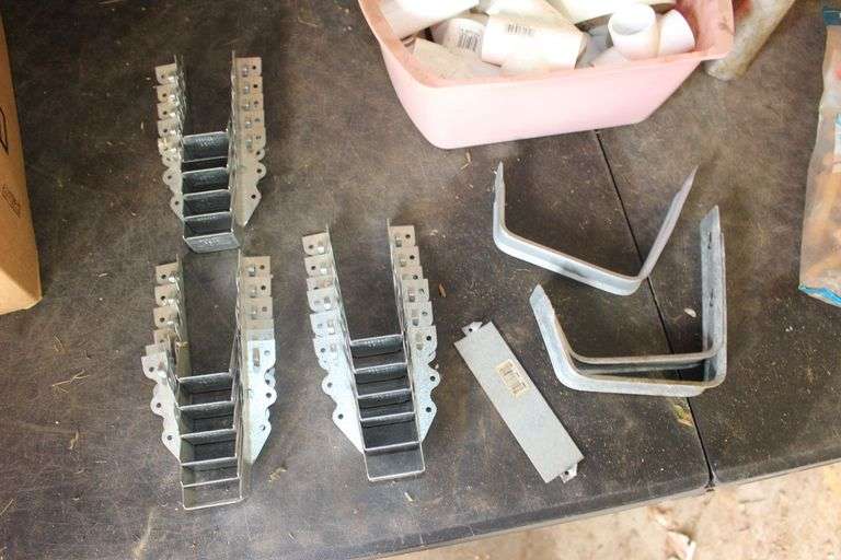 PVC Pipe Fittings, Locking Metal Key Box, Joist Hangers, Clothes Pins ...