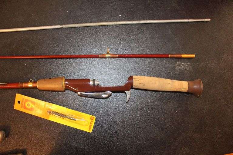 Fishing Rod, Gun Cleaning Supplies, and Fishing Case - Barr Realty ...