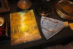 Clocks, Model Ship, Jewelry Box, Folding Table, and Misc. - Barr Realty ...