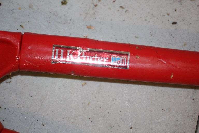 Cal-Hawk 36 in Bolt Cutter with Spare Handles - Barr Realty & Auction ...