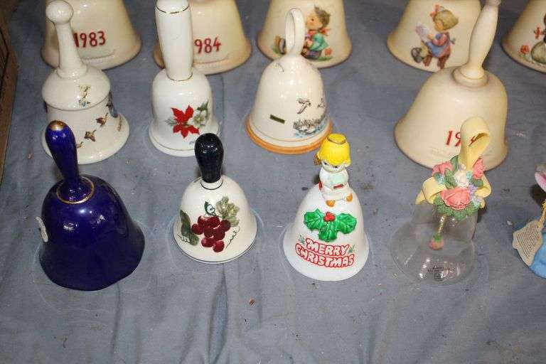 Various Year M.J. Hummel Bells, Goebel Bells, and Misc Bells - Barr ...