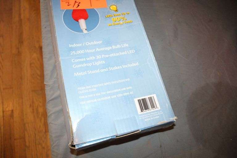 LED Gumdrop Tree, 2 Light Wall Sconces, Scale of Justice, Candle Stands ...