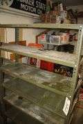 2 Section Metal Shelf - Barr Realty & Auction Company, Inc.