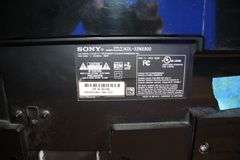 47 Inch Sabre Television with Remote and 52 Inch Sony Television with ...