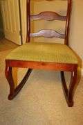 Cushioned Sewing Rocking Chair - Barr Realty & Auction Company, Inc.
